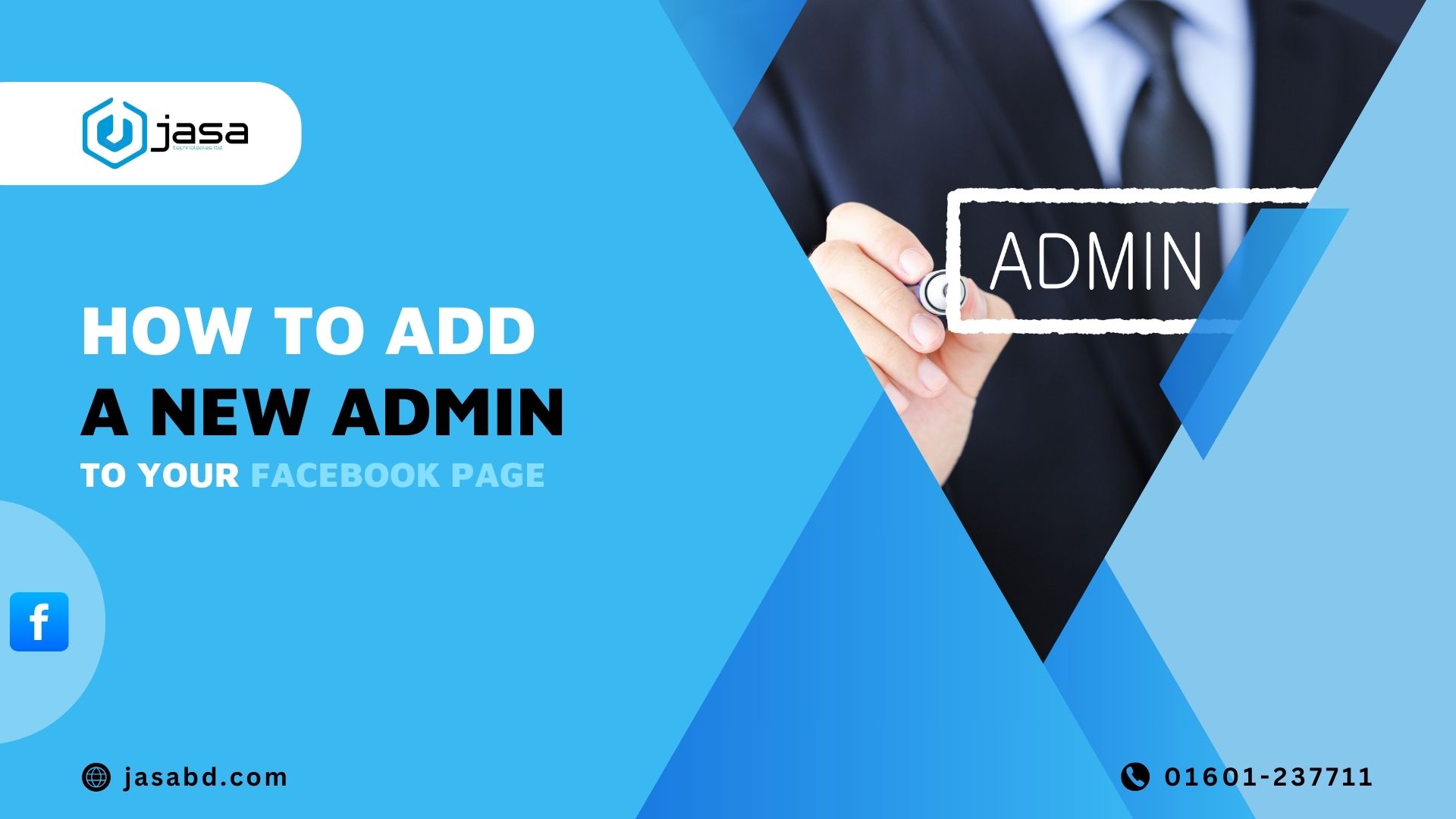 How to Add a New Admin to Your Facebook Page - Jasa Technologies